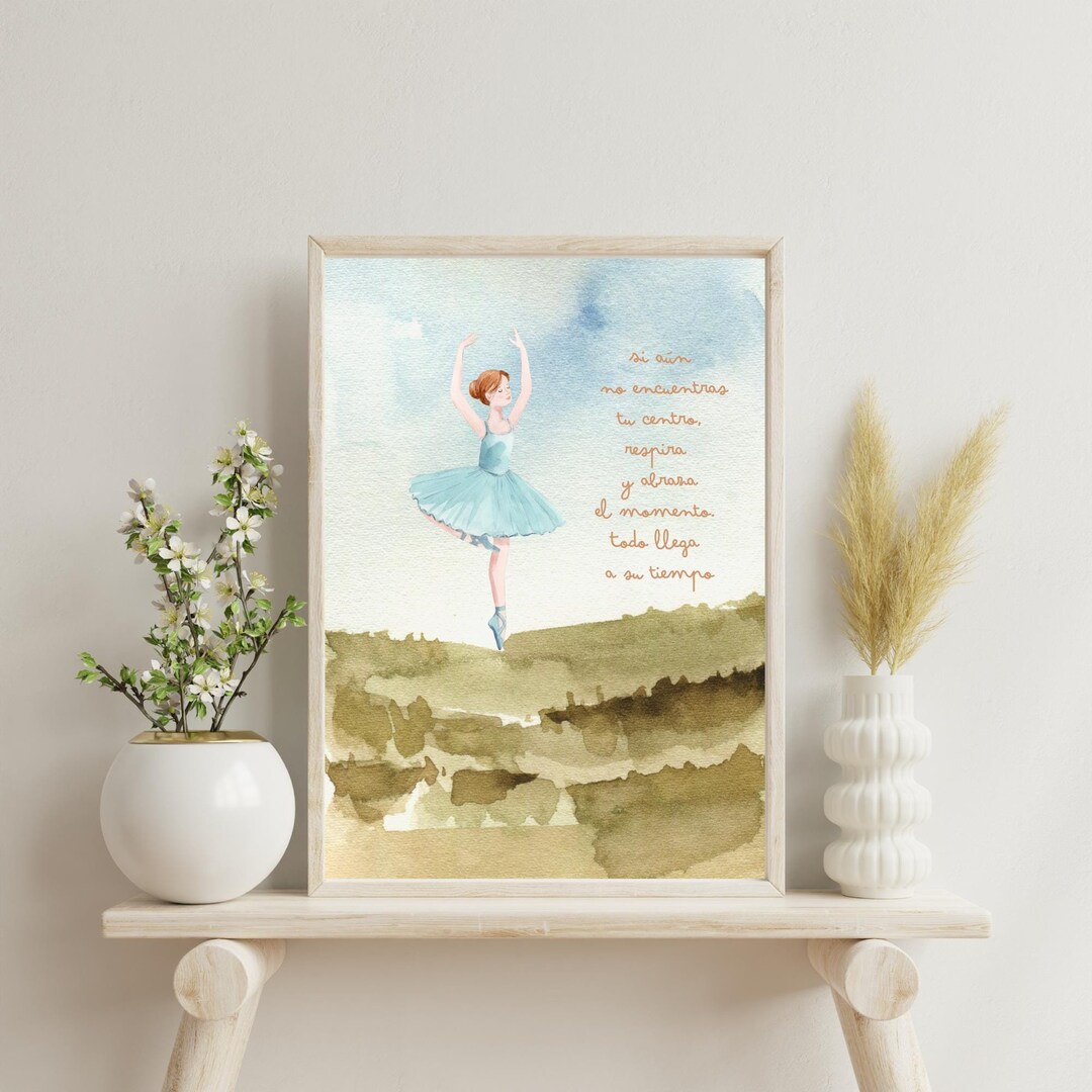 Set of 6 Posters Motivational Art Reflective Messages Positive Phrases ...