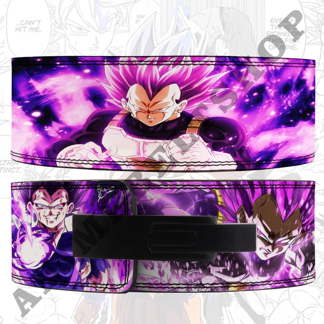 Vegeta Anime Lever Lifting Belt Weightlifting Anime Belt Powerlifting ...