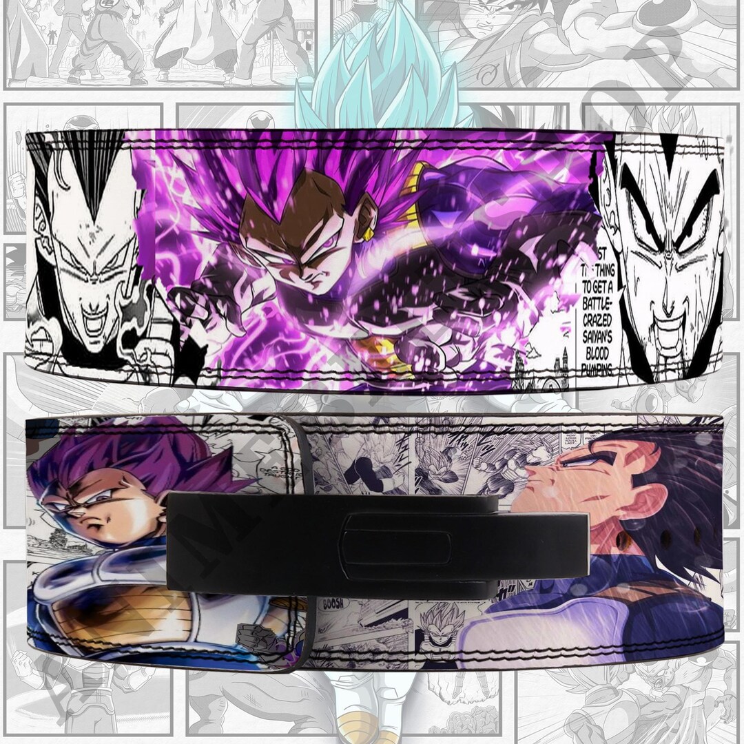 Vegeta Anime Lever Lifting Belt Weightlifting Anime Belt Powerlifting ...