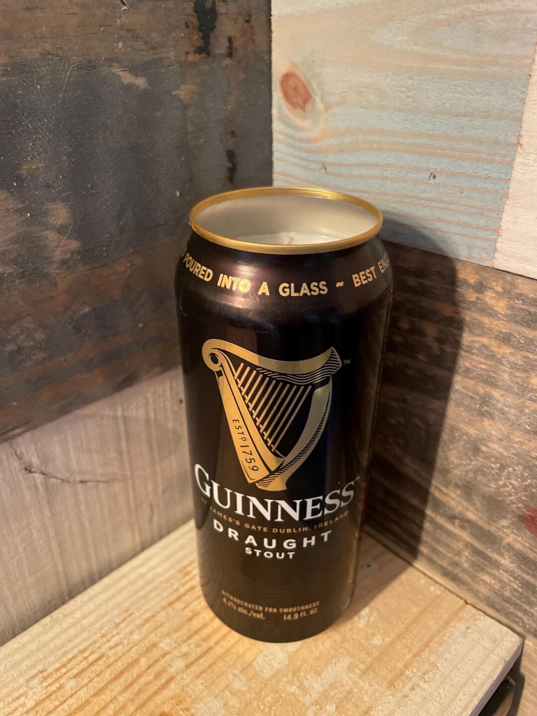 Guinness - Beer Can-dle 16oz - Etsy