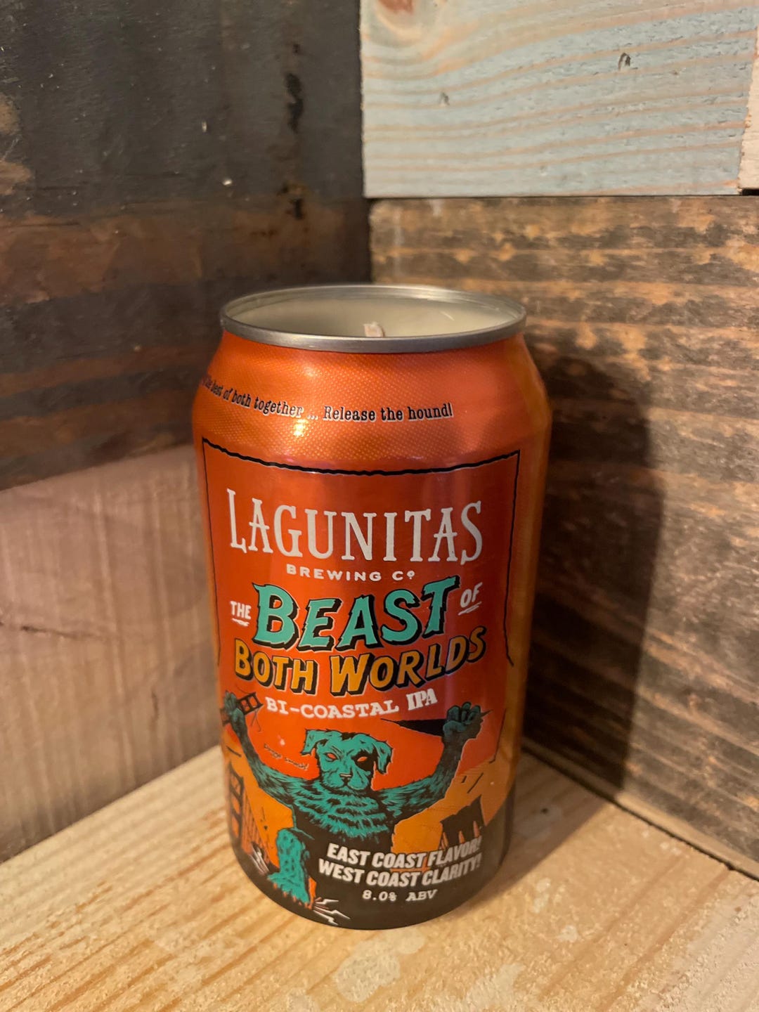 Lagunitas Brewing “beast” - Beer Can-dle 12oz - Etsy