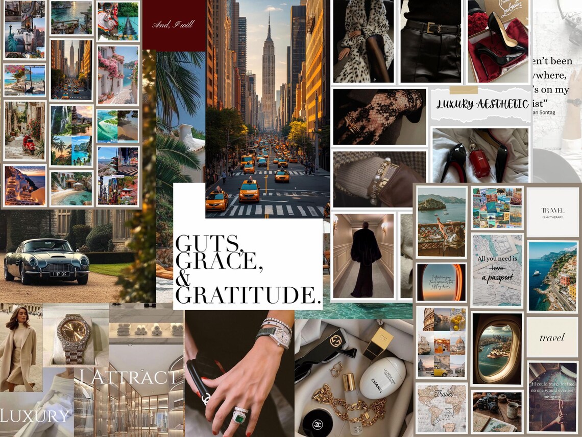 Dream Life Vision Board Kit: 400+ Affirmations & Images (PDF) - Etsy