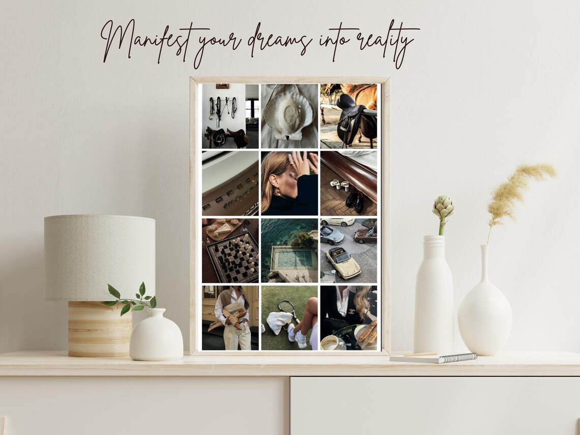 Old Money Vision Board, 400+ Images, Create Your Dream Board, Instant ...