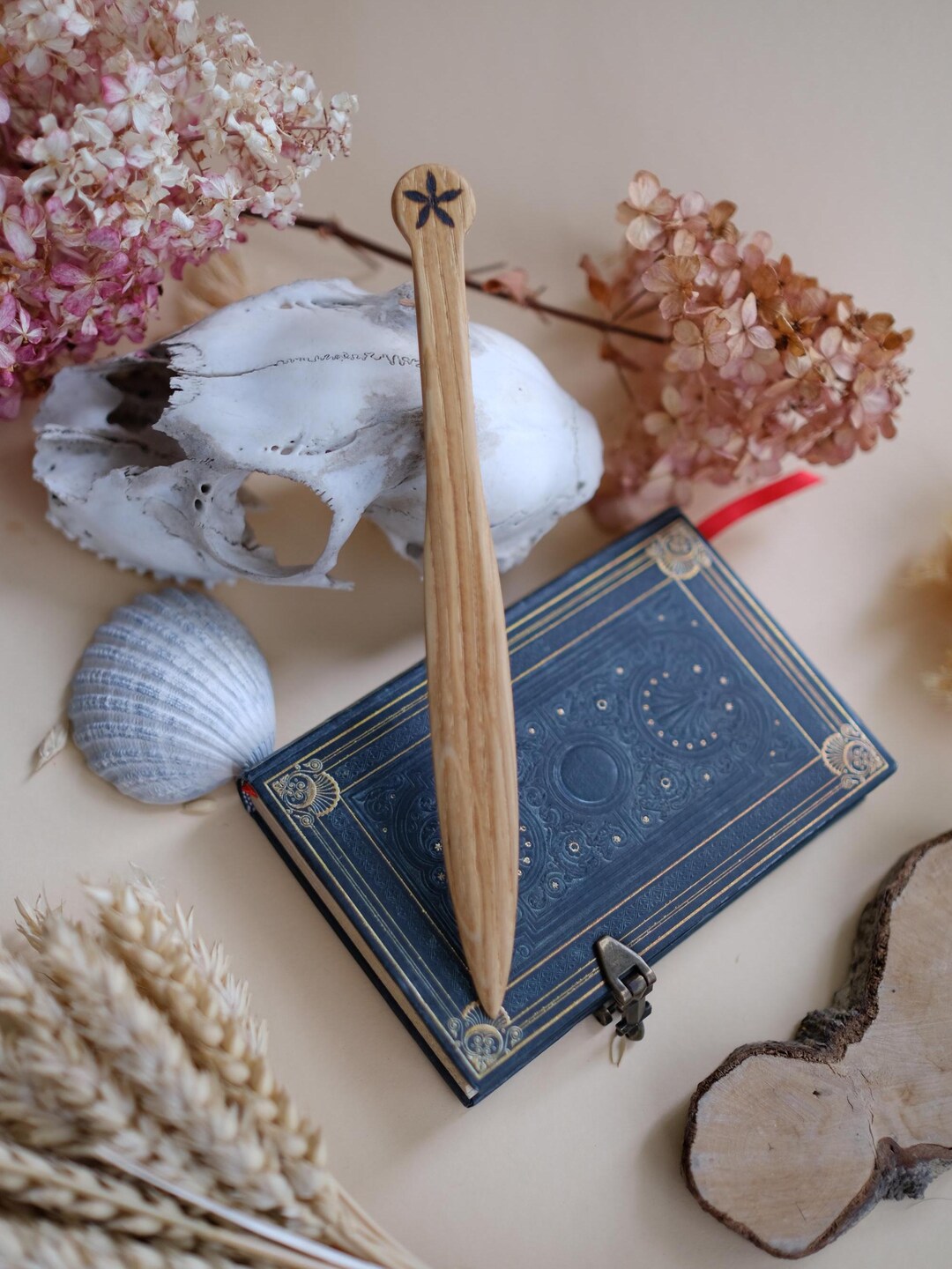 Carved Wooden Weaving Batten and Pick up Stick - Etsy