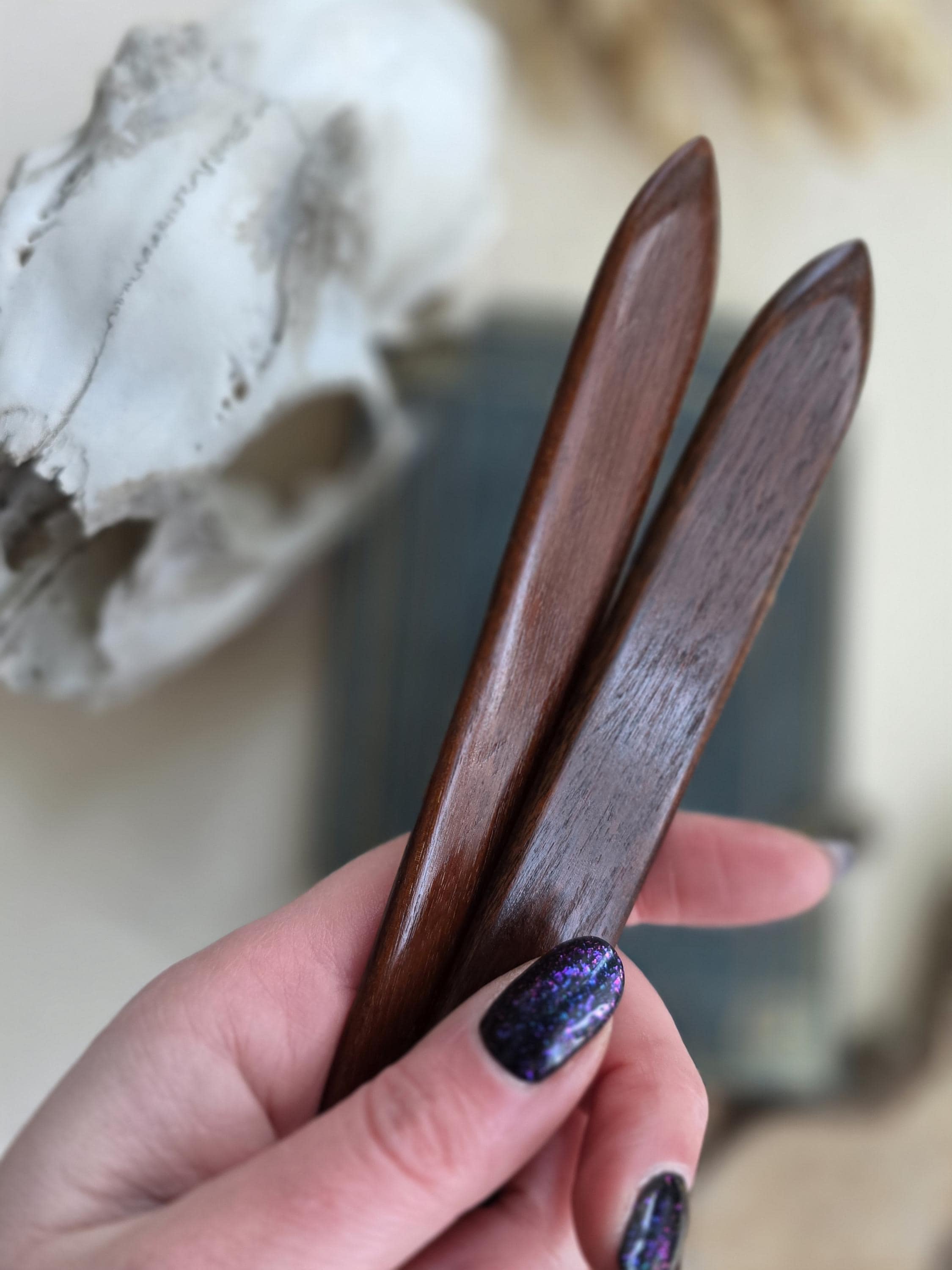Handcrafted Wooden Bone Folder / Paper Creaser / Burnisher Tool - Etsy