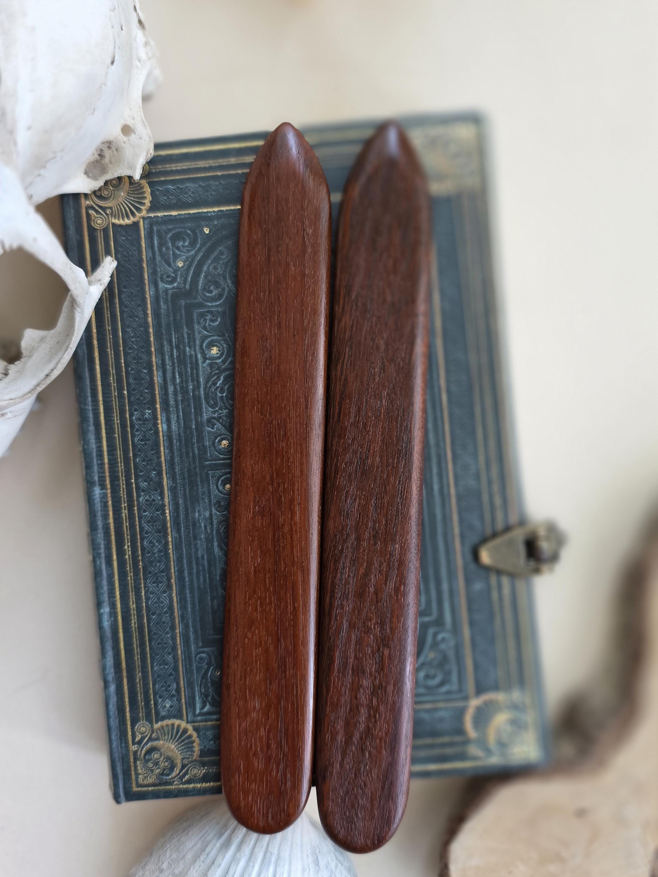 Handcrafted Wooden Bone Folder / Paper Creaser / Burnisher Tool - Etsy