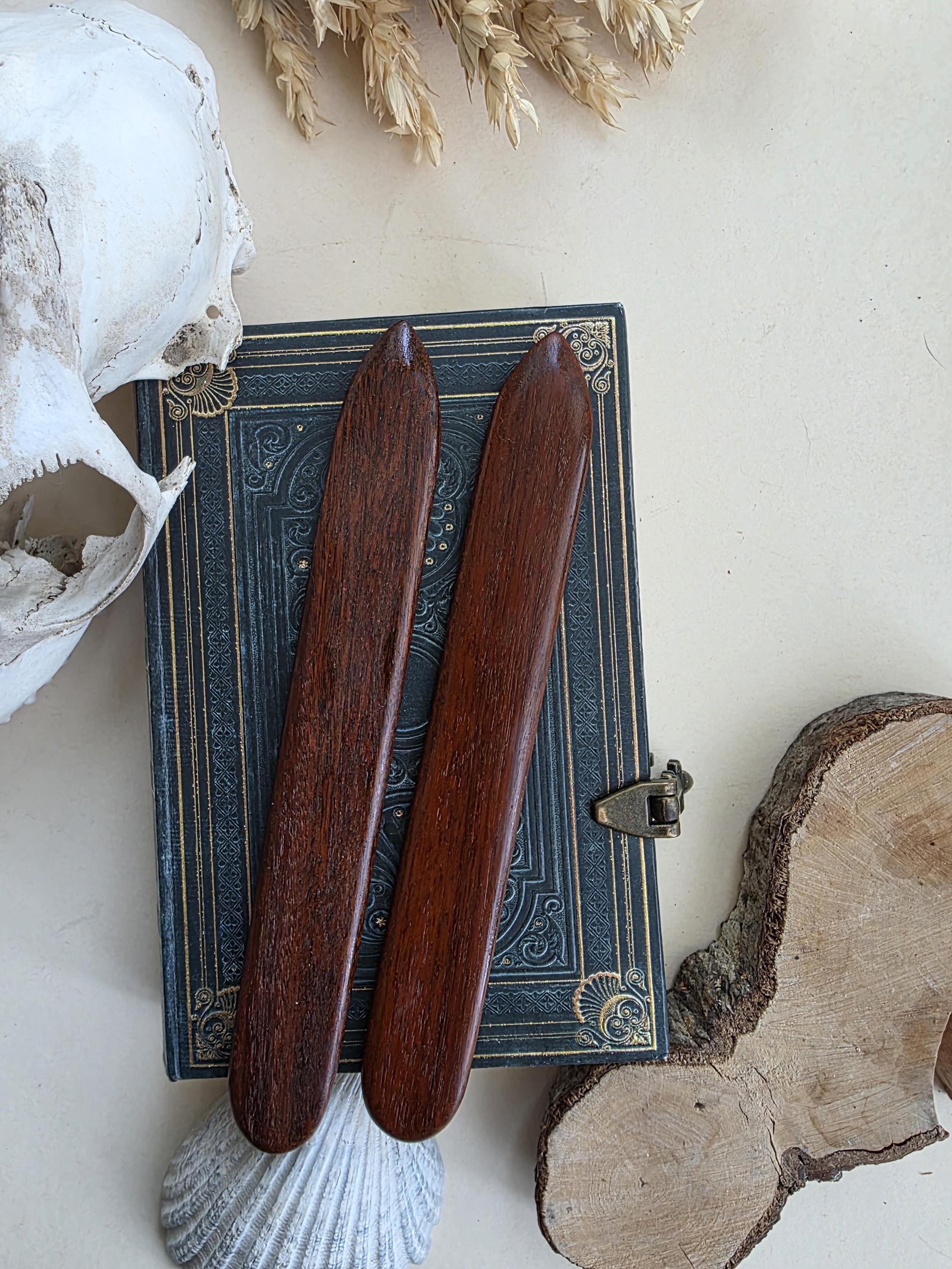 Handcrafted Wooden Bone Folder / Paper Creaser / Burnisher Tool - Etsy