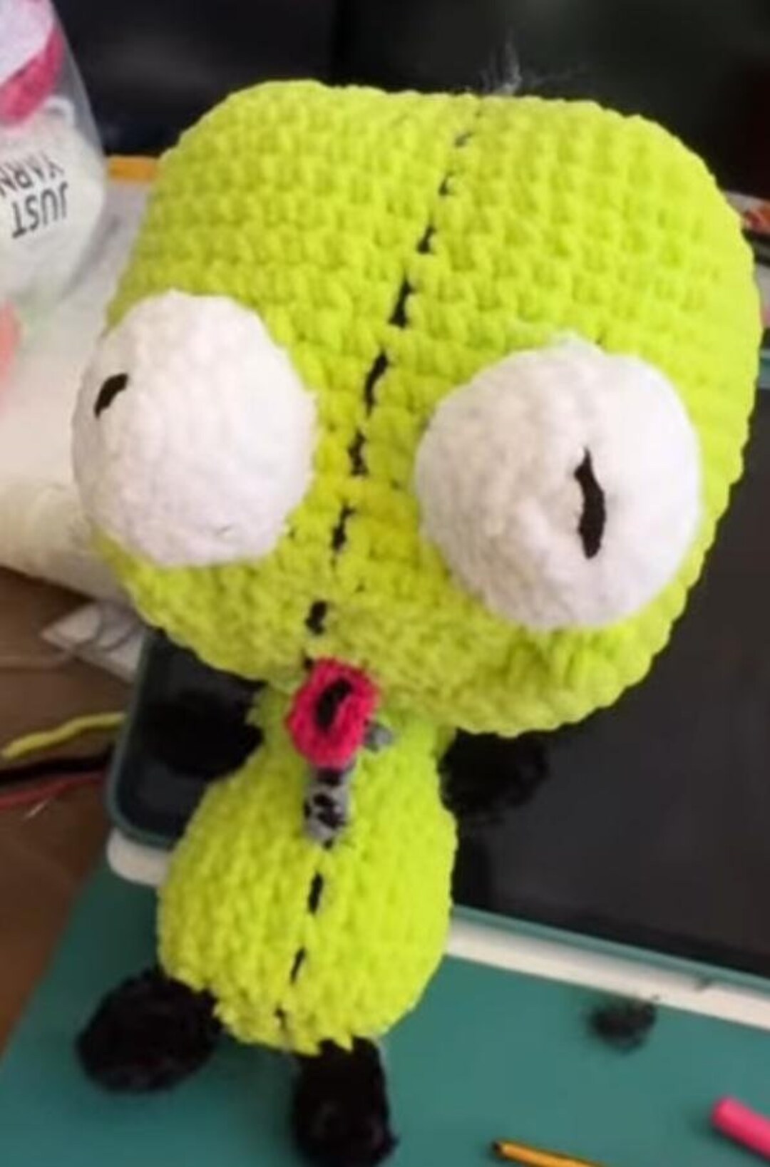 Gir Plushie From Invader Zim - Etsy