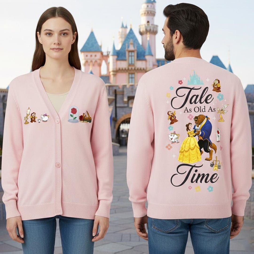 Disney Beauty and the Beast Princess Belle Cardigan, Tale as Old as ...