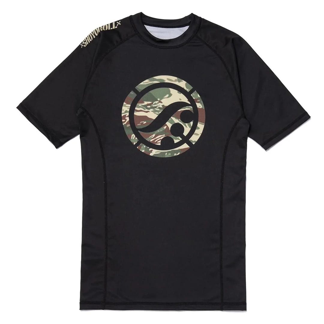 Shoyoroll Training Rash Guard SS (BF20) Black Camo - Etsy