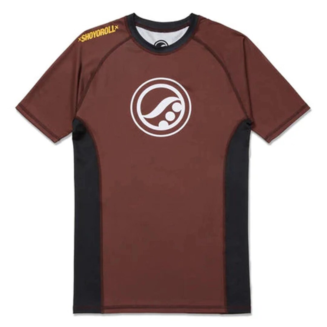 Shoyoroll 2022 Ranked Rash Guard SS Brown - Etsy