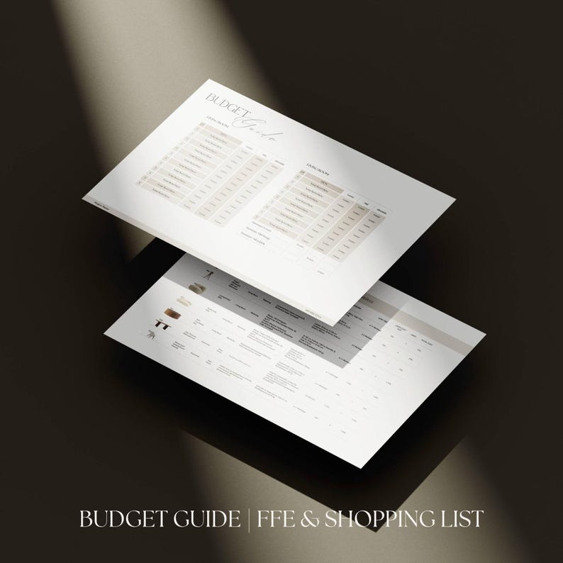 Interior Design Presentation Template Editable FF&E Moodboard Portfolio Canva Template 16:9 | A3 ...