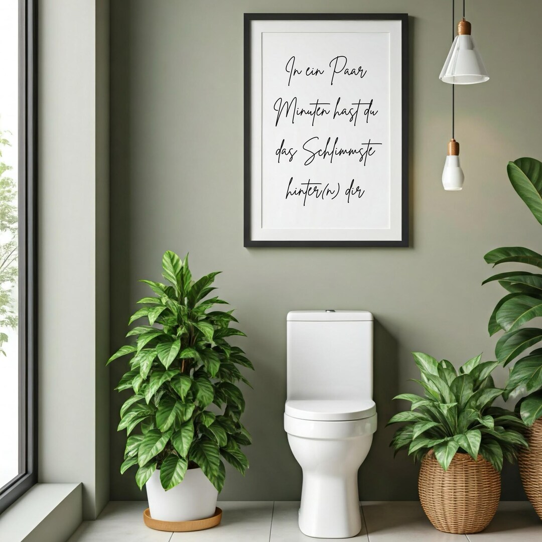 WC Poster Wall Decoration Poster Sayings Poster Funny Sayings Poster ...