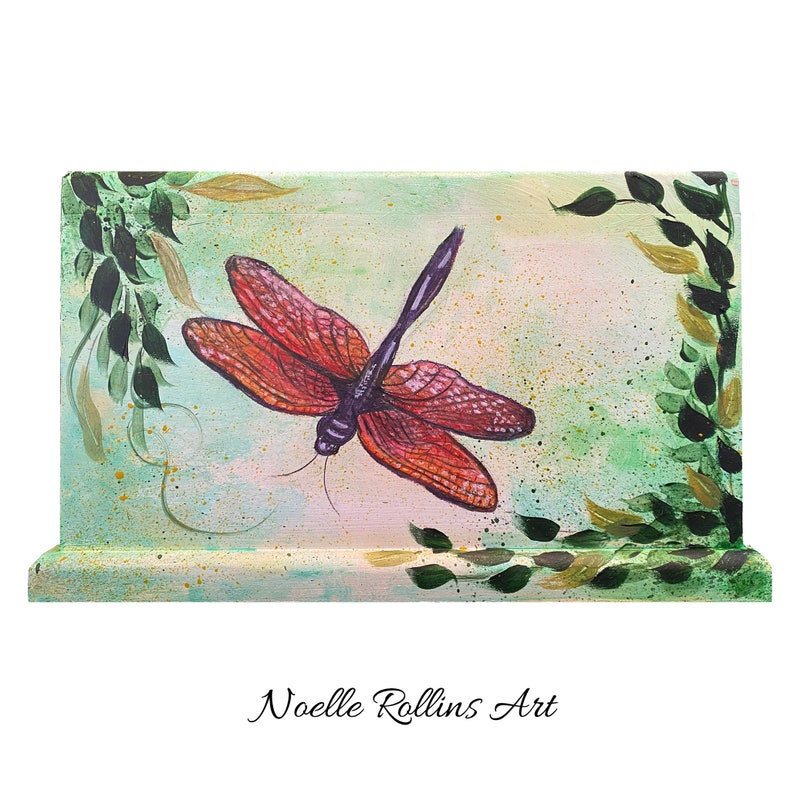 Dragonfly Hand Painted Urn for Cremation and Memorial. - Etsy