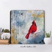Red Cardinal Remembrance Wall Art After Dad Passed Cardinal Messenger ...