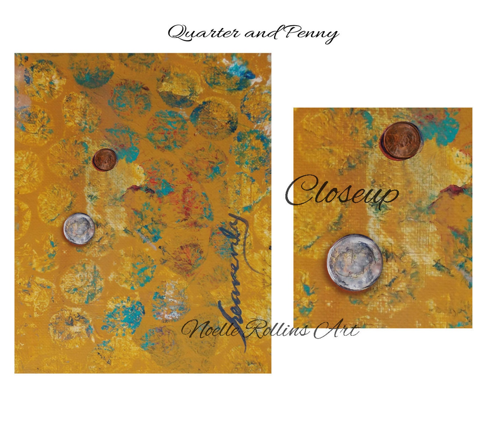 Coins Heavenly Canvas Print Wall Art Signs From Spirit Heaven Believe ...