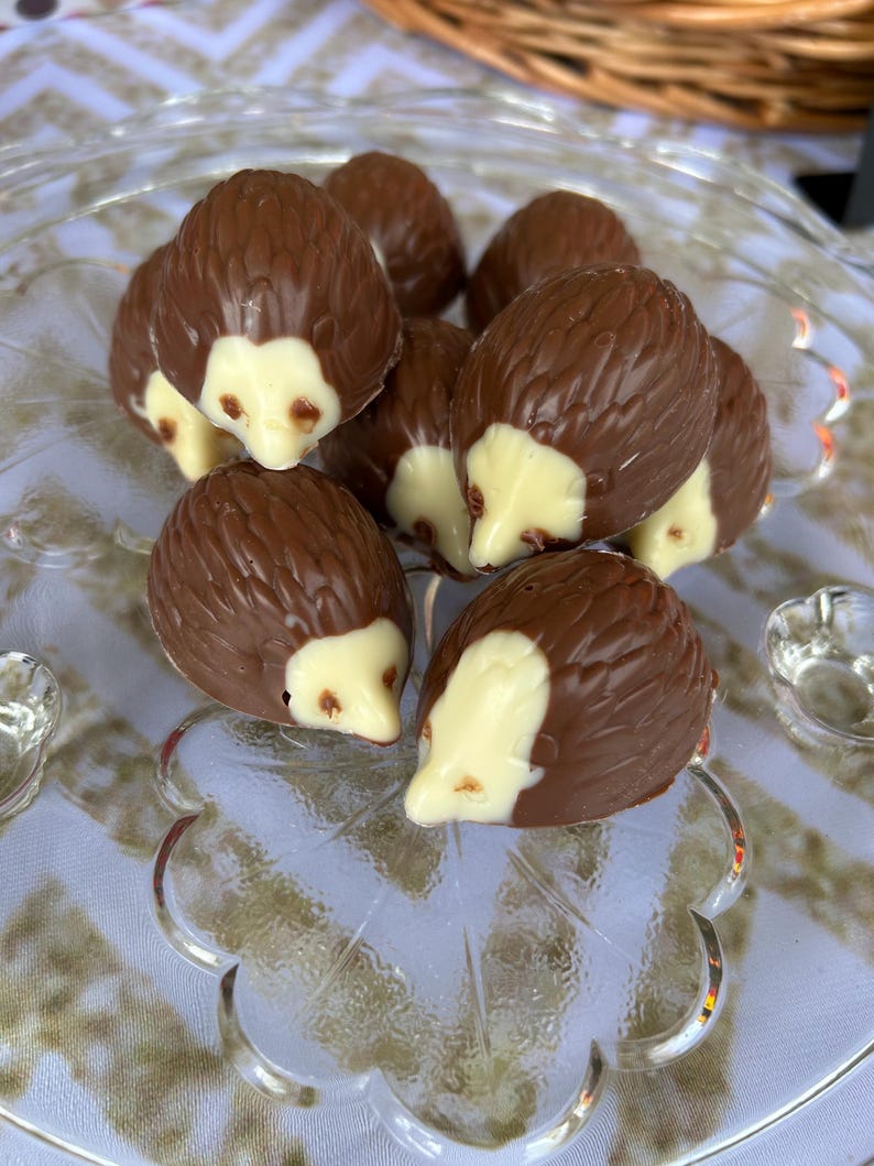 Gift Box of Milk Chocolate Hedgehogs- Handmade Chocolate - Etsy