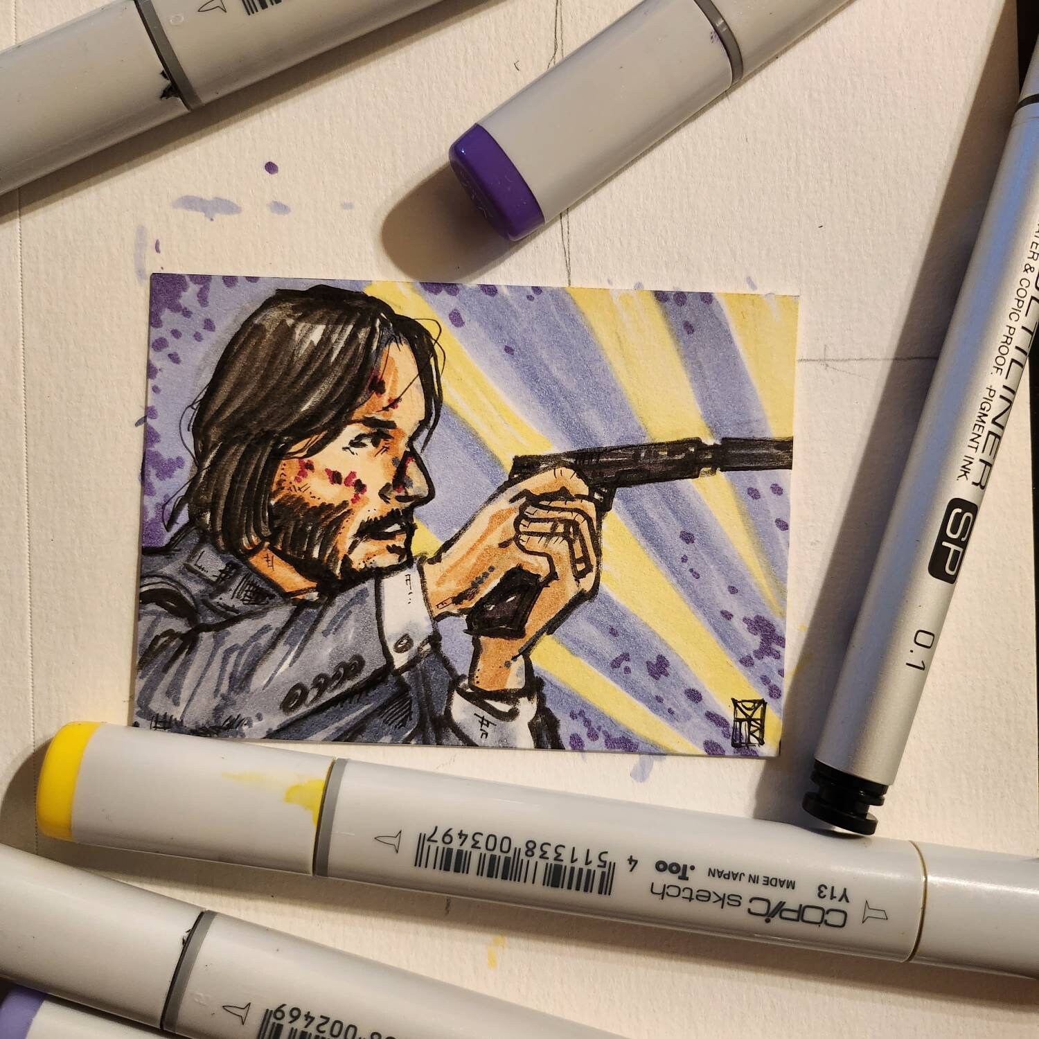 One Custom Artist Trading Card - Etsy