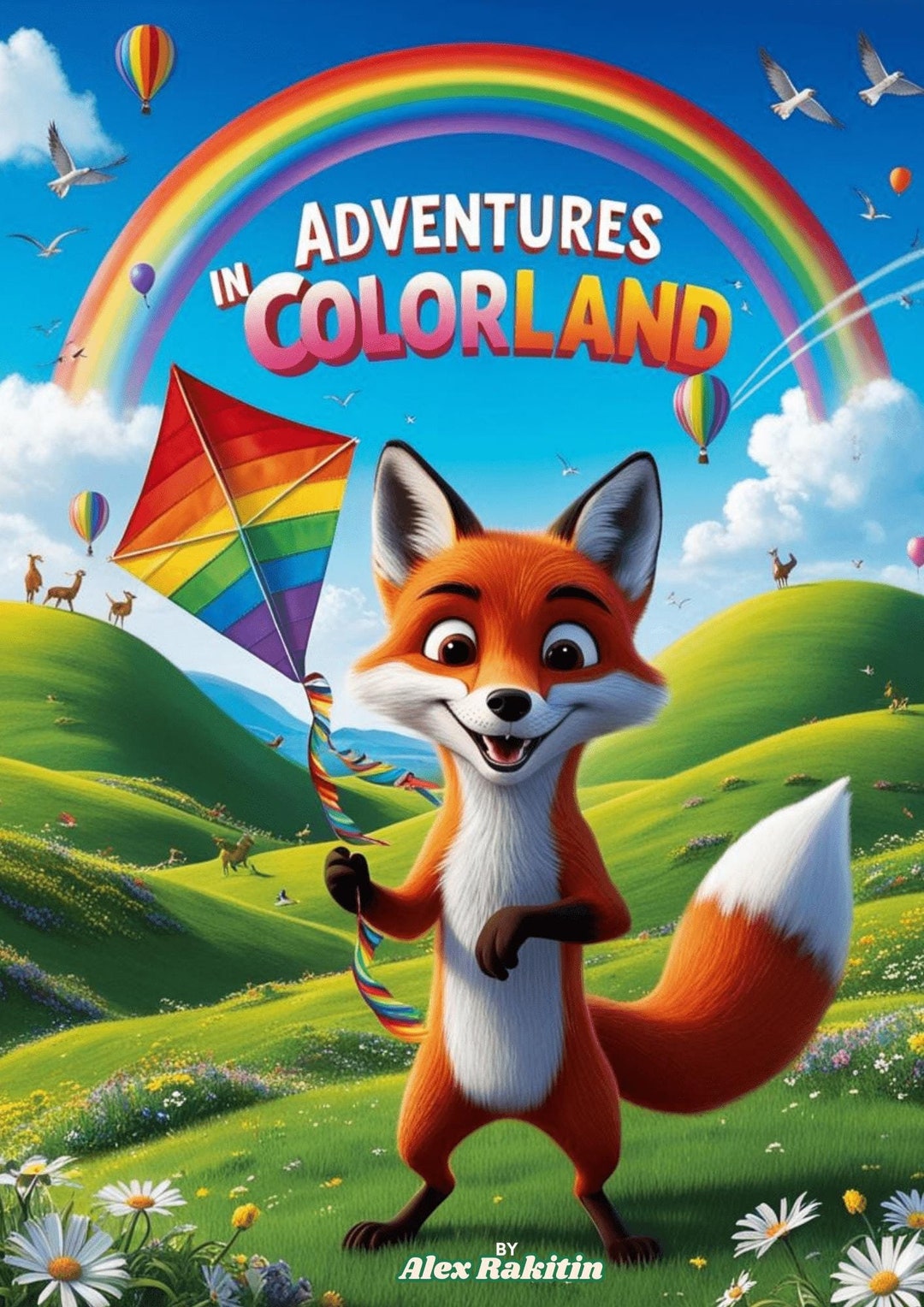 Children's Book "adventures in Colorland" - Etsy