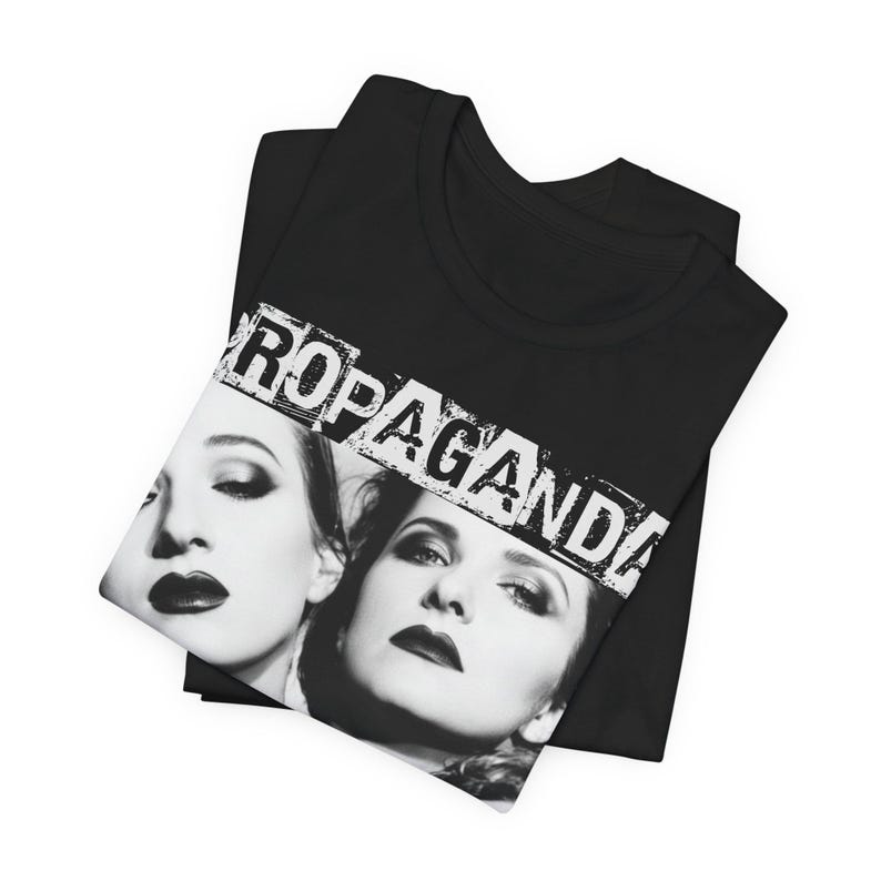 Propaganda 80s Band T-shirt: German Retro Electro-pop New Wave Icons ...