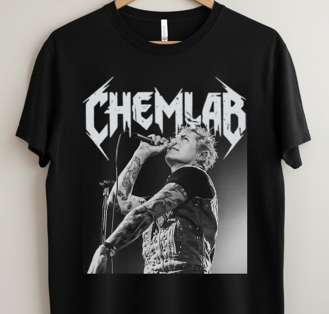 Chemlab T-shirt: Retro 90s Industrial Rock Music Dark-electro Band ...
