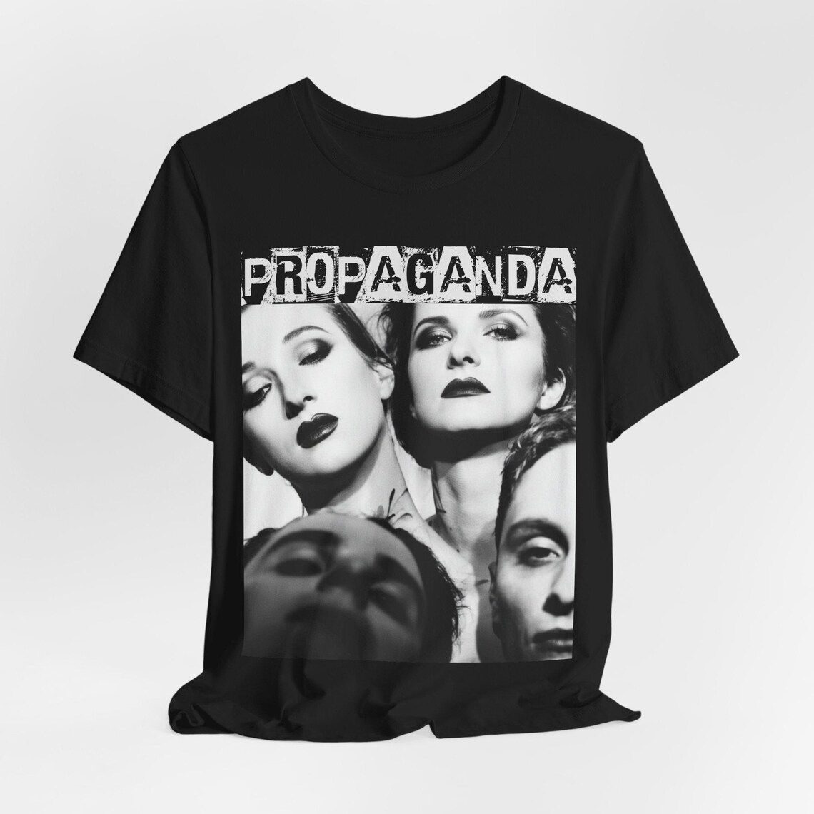 Propaganda 80s Band T-shirt: German Retro Electro-pop New Wave Icons ...