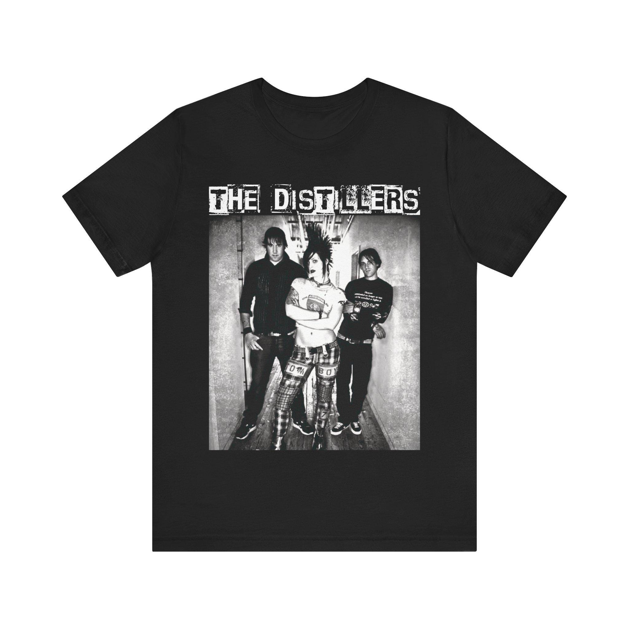 The Distillers T-shirt: 2000s Punk Rock Retro Band Graphic Tee - Etsy