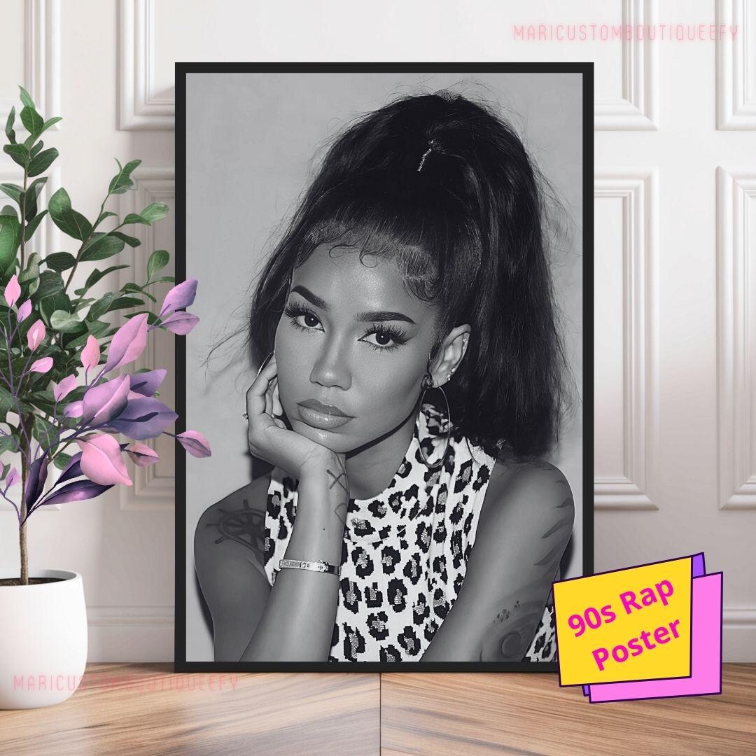 Retro 90s Rap Poster | Vintage Hip Hop Soul Wall Art Merch Decor ...