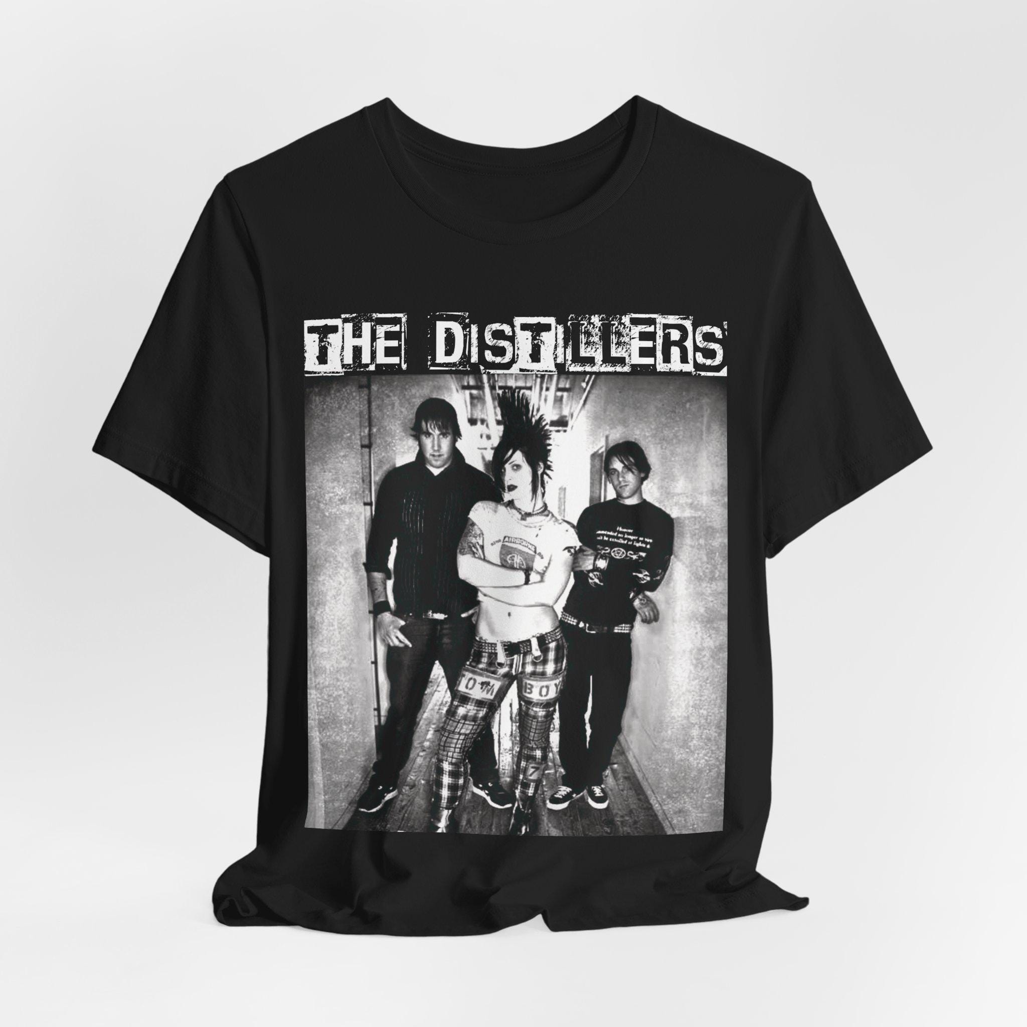 The Distillers T-shirt: 2000s Punk Rock Retro Band Graphic Tee - Etsy