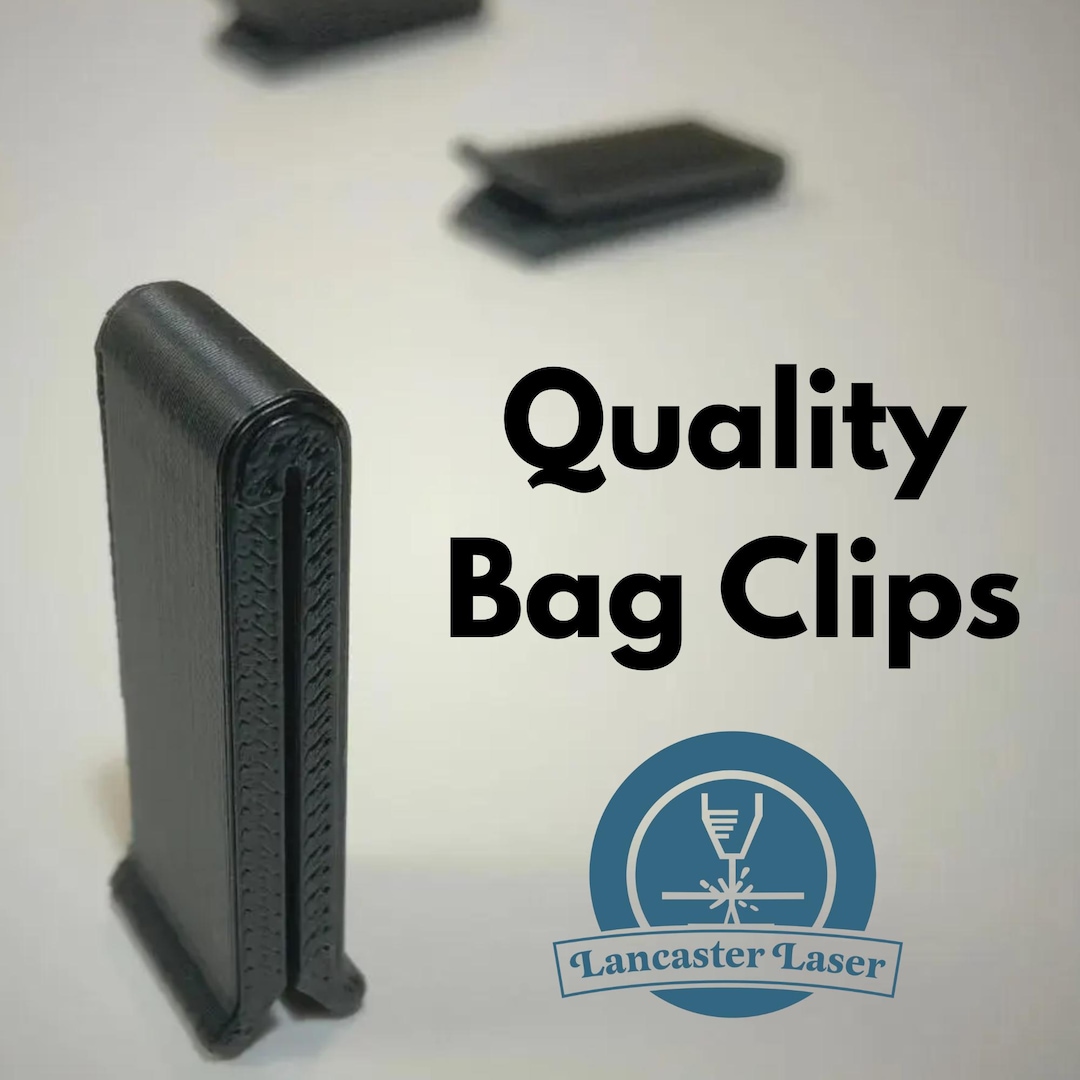 3D Printed Bag Clips Set, Chip Bag Sealers, Reusable Food Clip, Kitchen ...