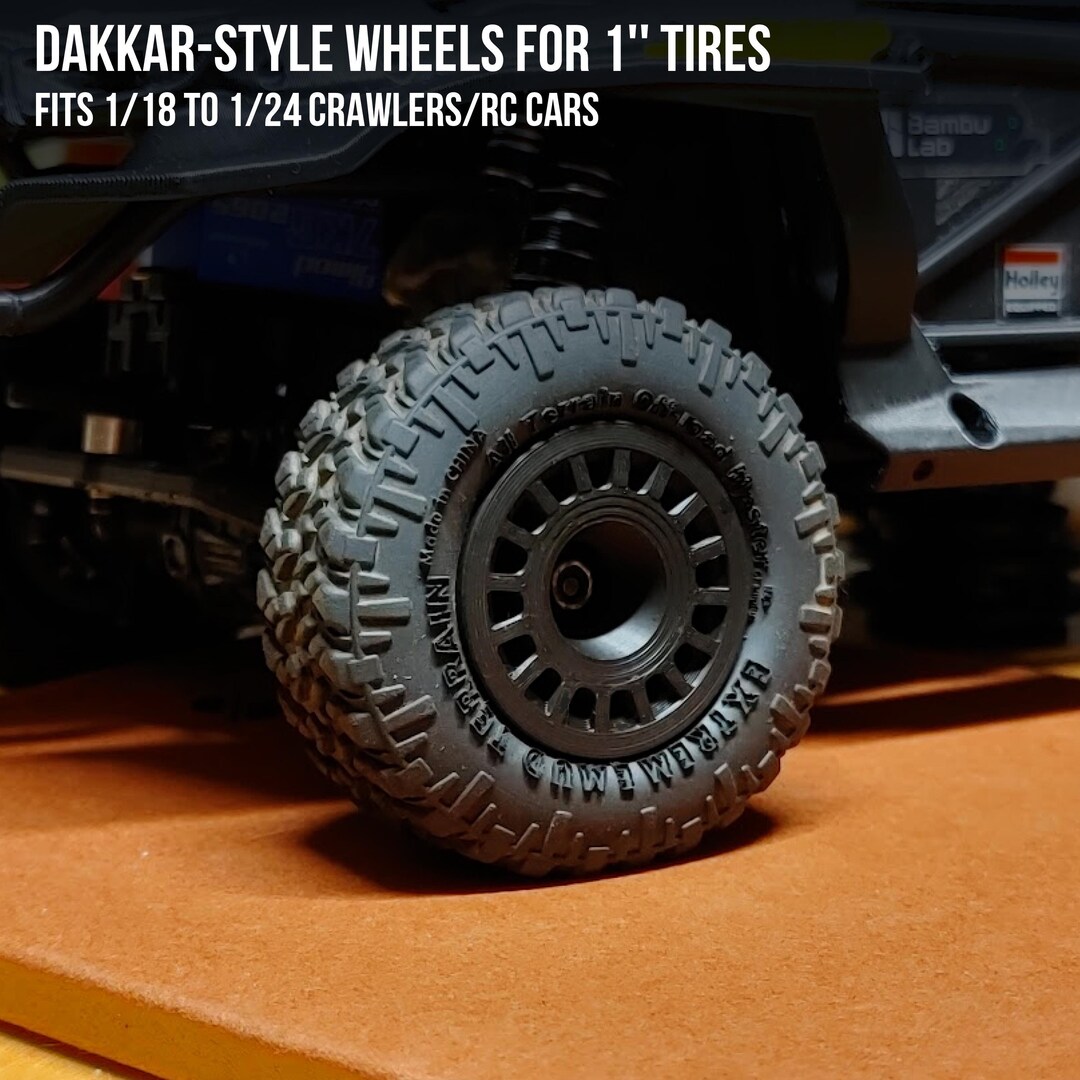 1.0in Dakar-style Wheels for Mini Crawlers 1/24 1/18 - Etsy