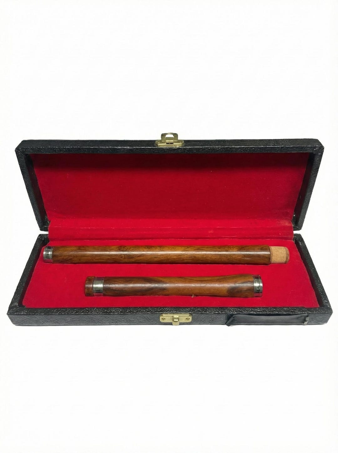Rosewood Irish D Flute With Case TWO Parts Musical Wind Instruments - Etsy