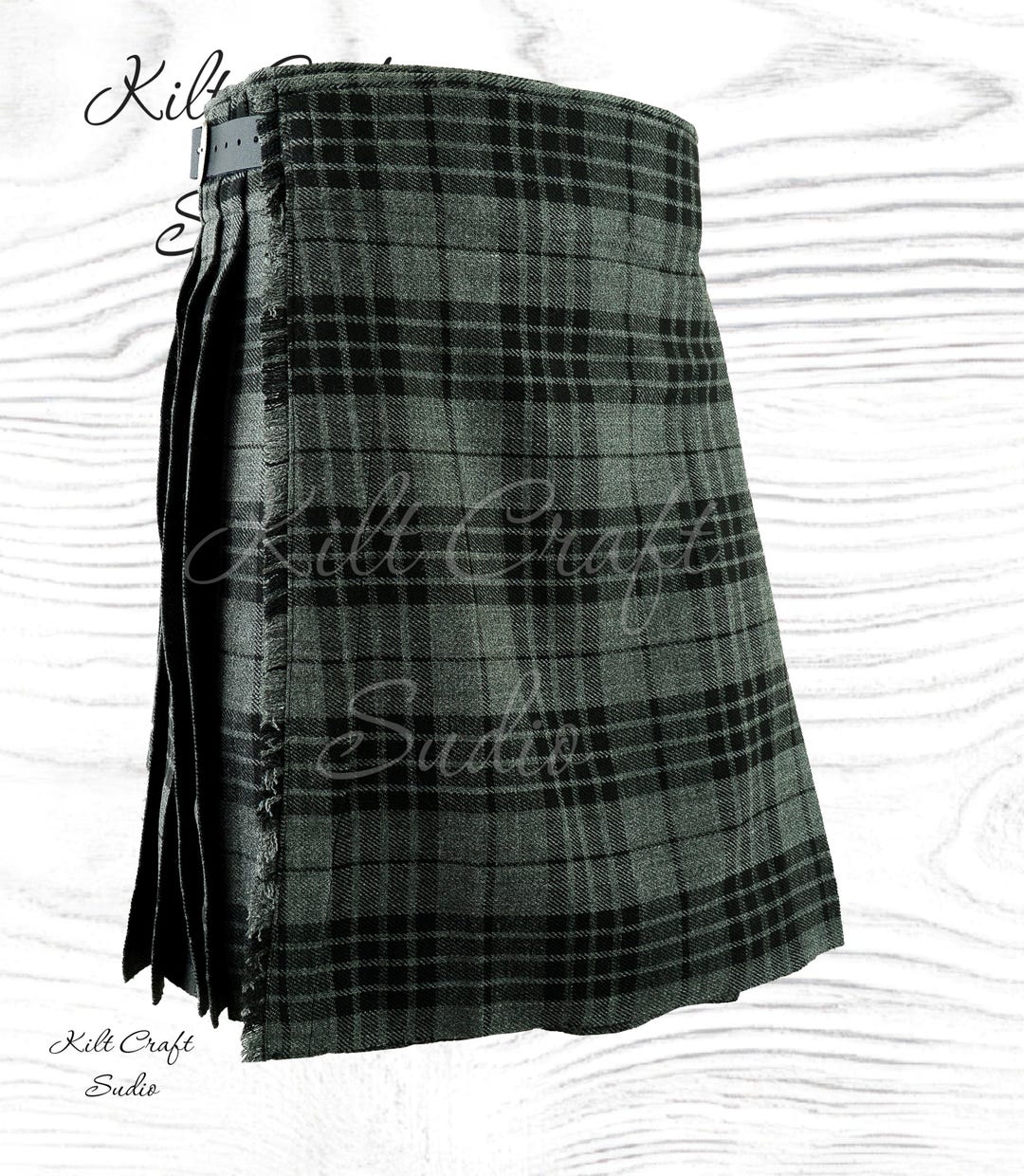 Hand Made Scottish Kilt Traditional Highland Dress Skirt Kilts Grey ...