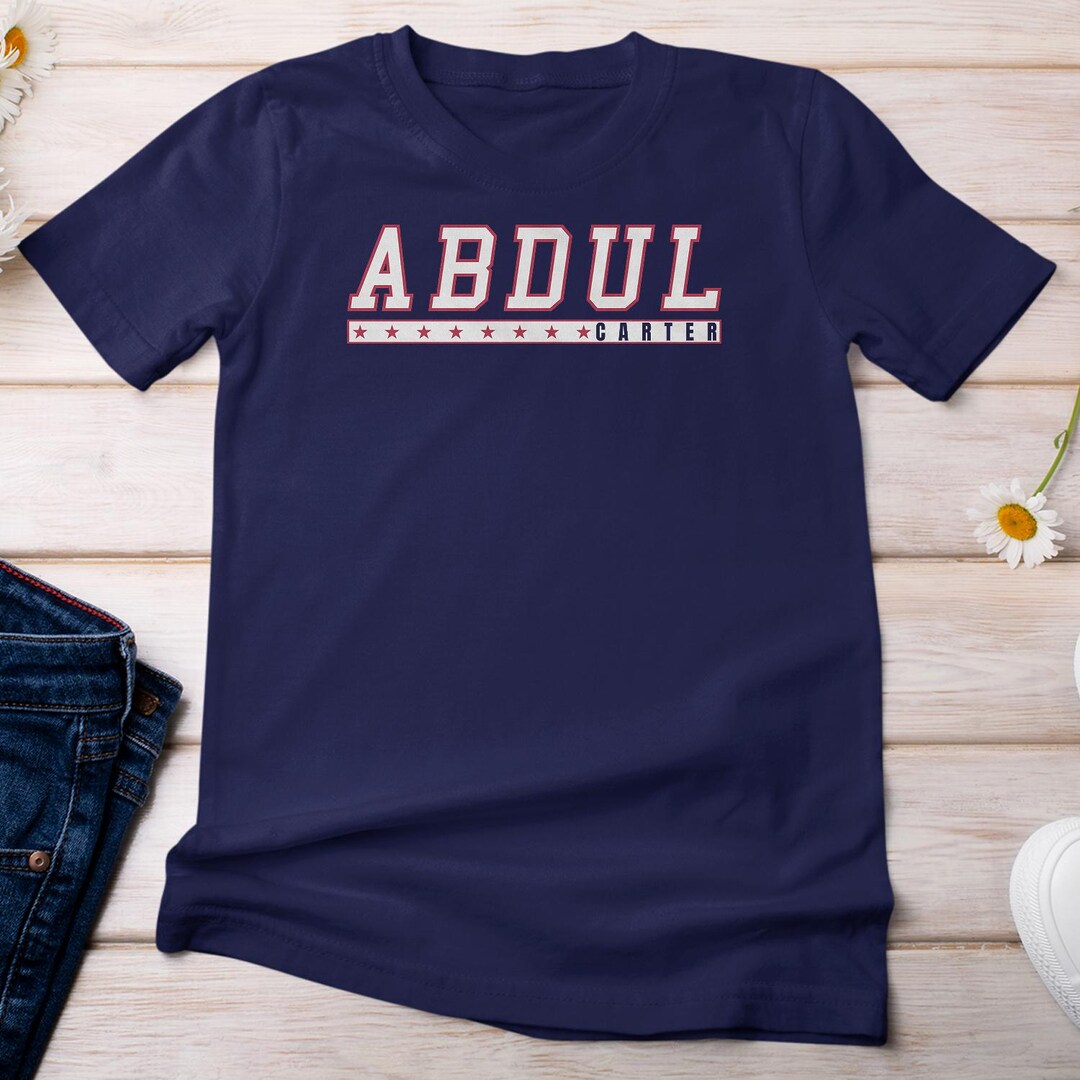 Abdul Logo Inspired Letters Personalized Design, Football Star Player ...