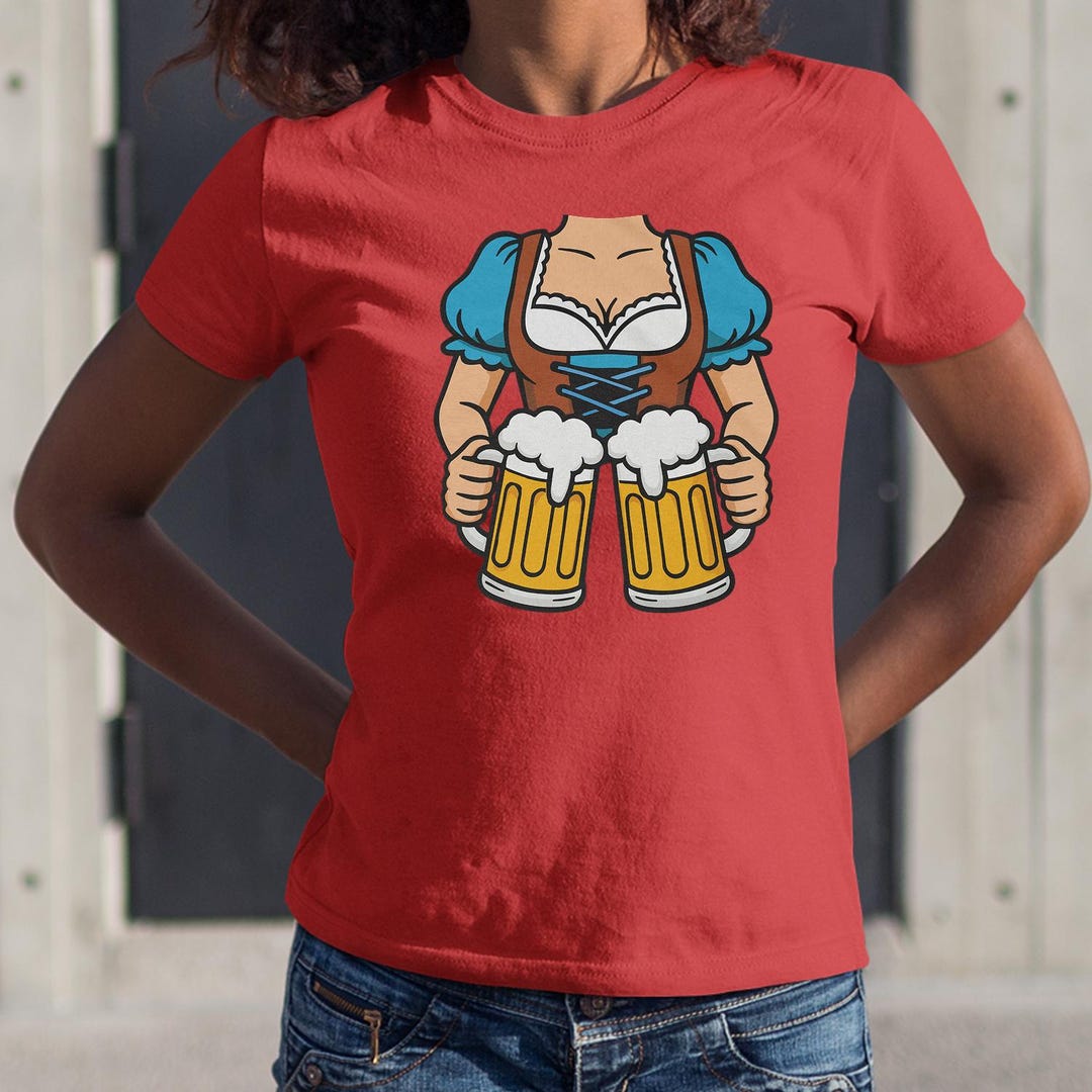 Cheers German Traditional Waitress Costume Design, Funny Custom Gift ...