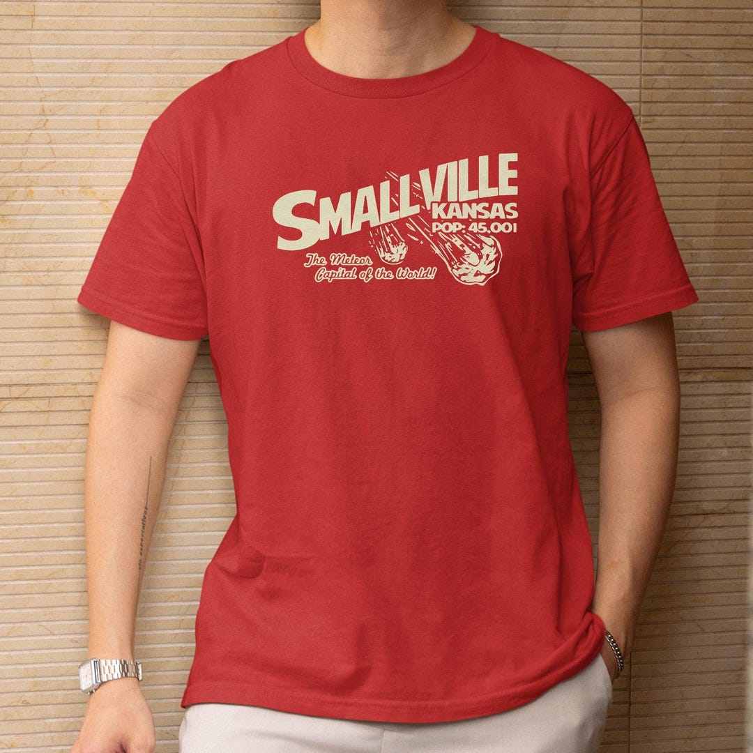 Smallville Meteor Capital of the World Shirt, TV Show Kansas ...