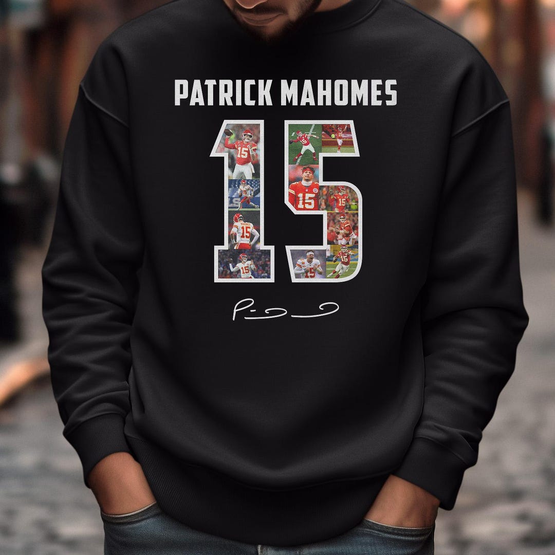 Mahomes-inspired Collage Personalized Design, Football #15 Jersey Style ...