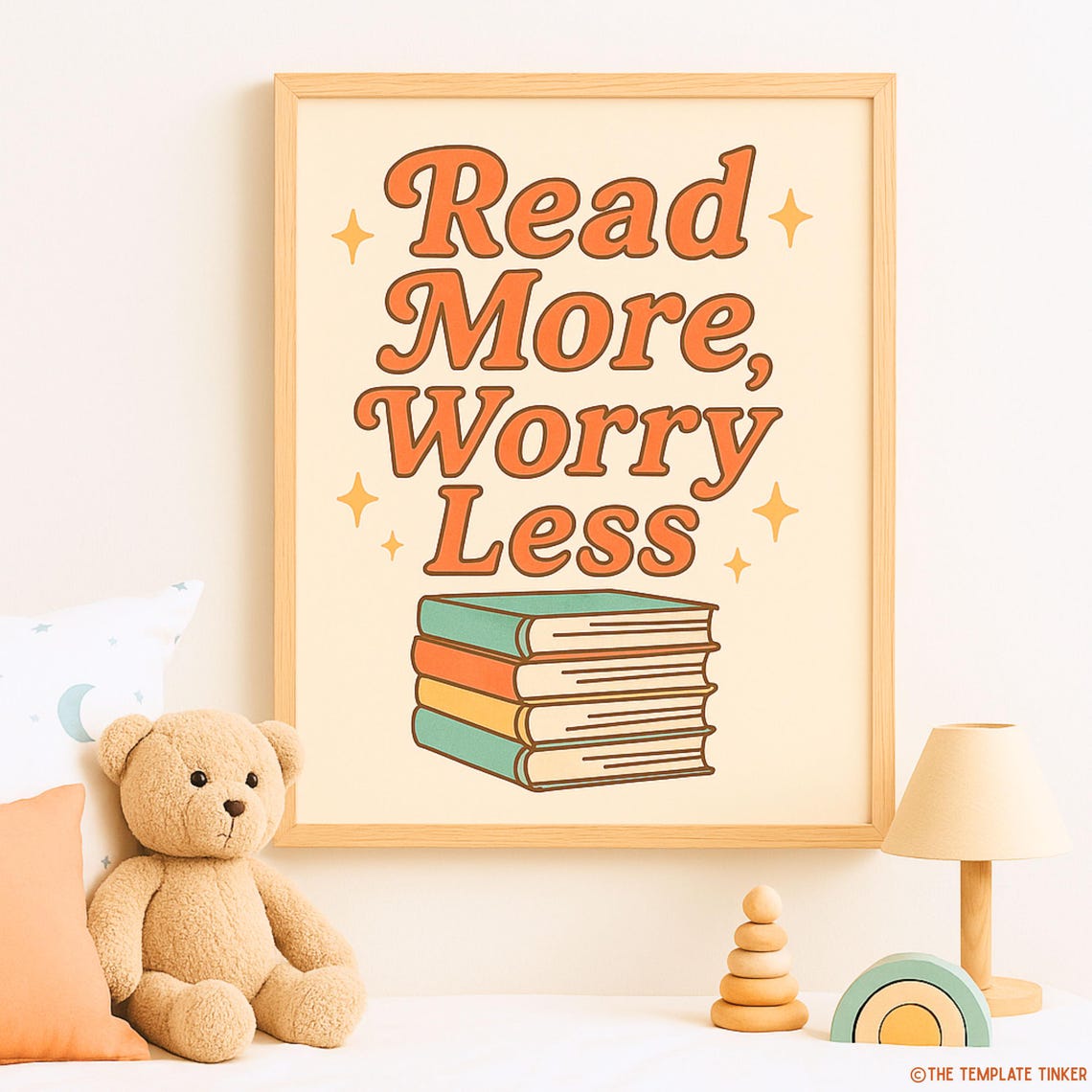 Classroom Reading Nook Decor, Library Wall Art, Vintage Reading Poster ...