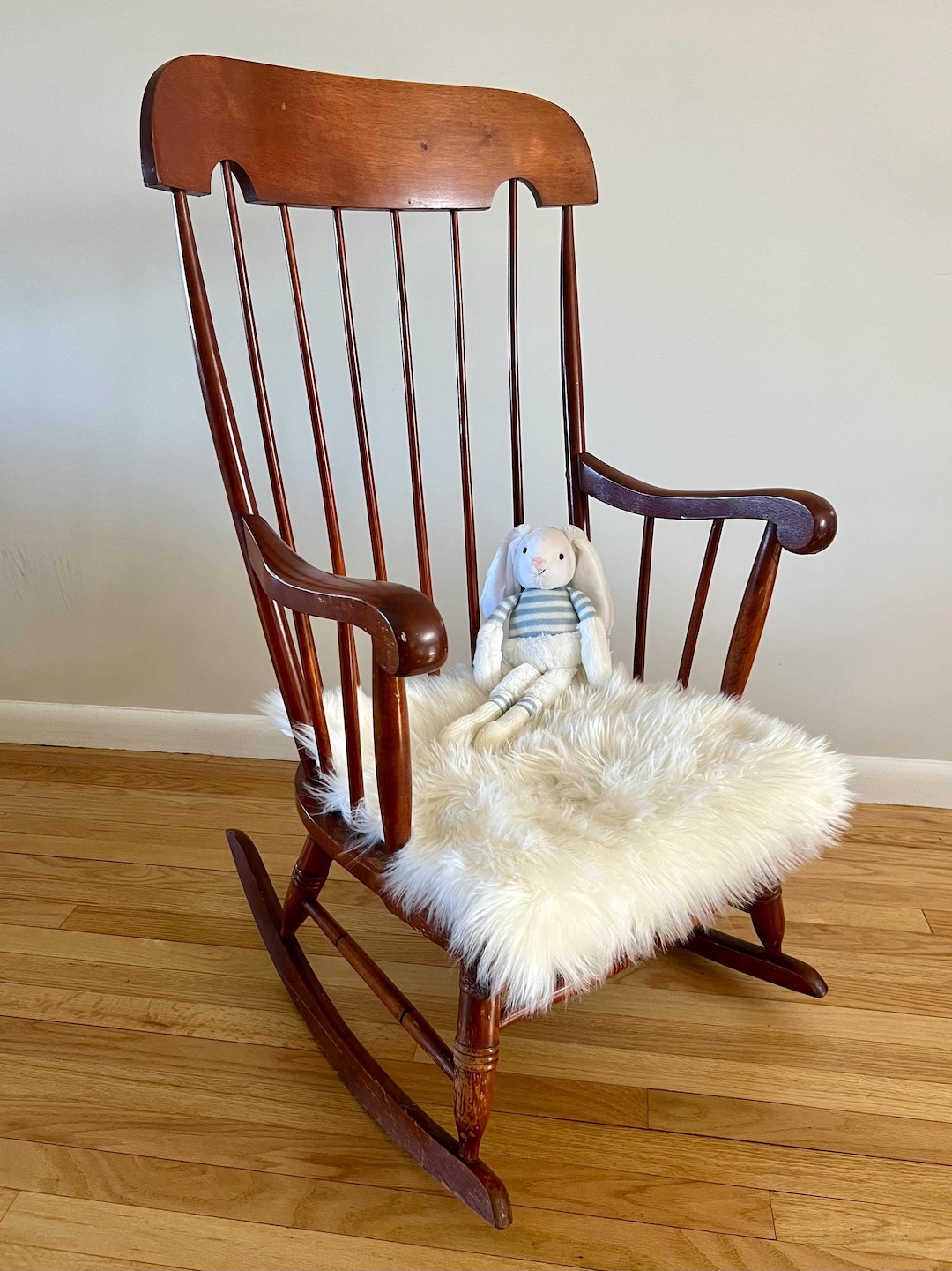 Vintage Nichols & Stone Rocking Chair – Solid Wood, Timeless ...