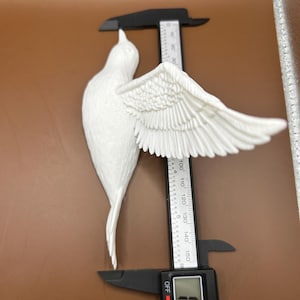 Birds in Flight: 3 Wall Mounted Doves 2 Sizes and Customizable - Etsy