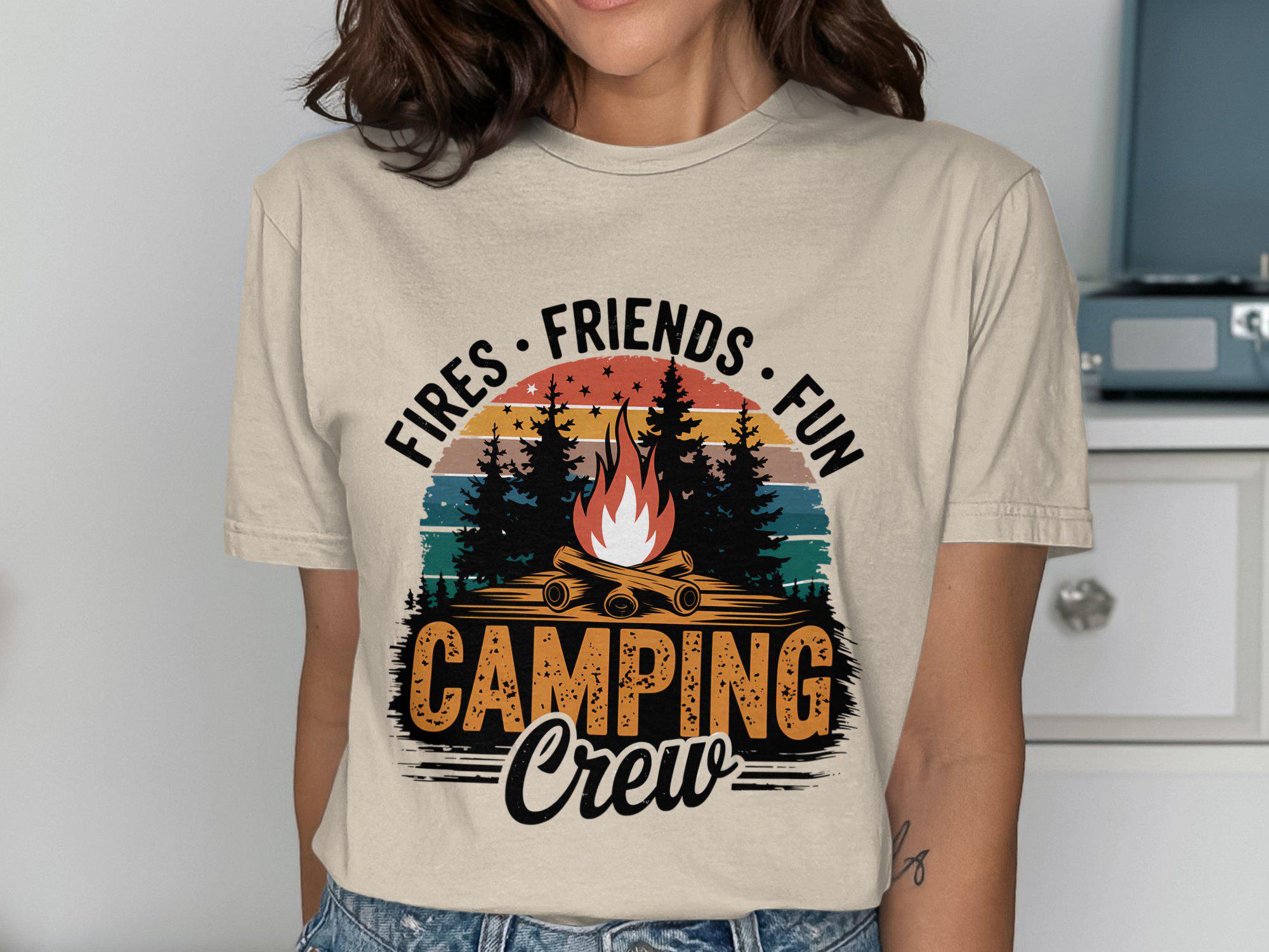 Camping Crew PNG: Outdoor Adventure Graphic (digital Download) - Etsy