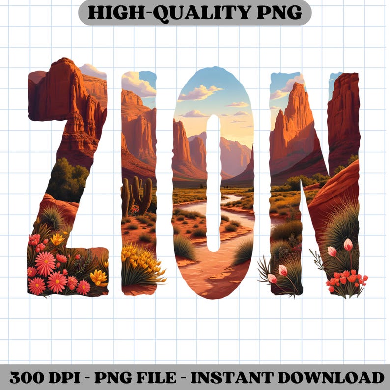 Zion National Park Sunset Canyon PNG Clipart: Hiking Adventure Design ...