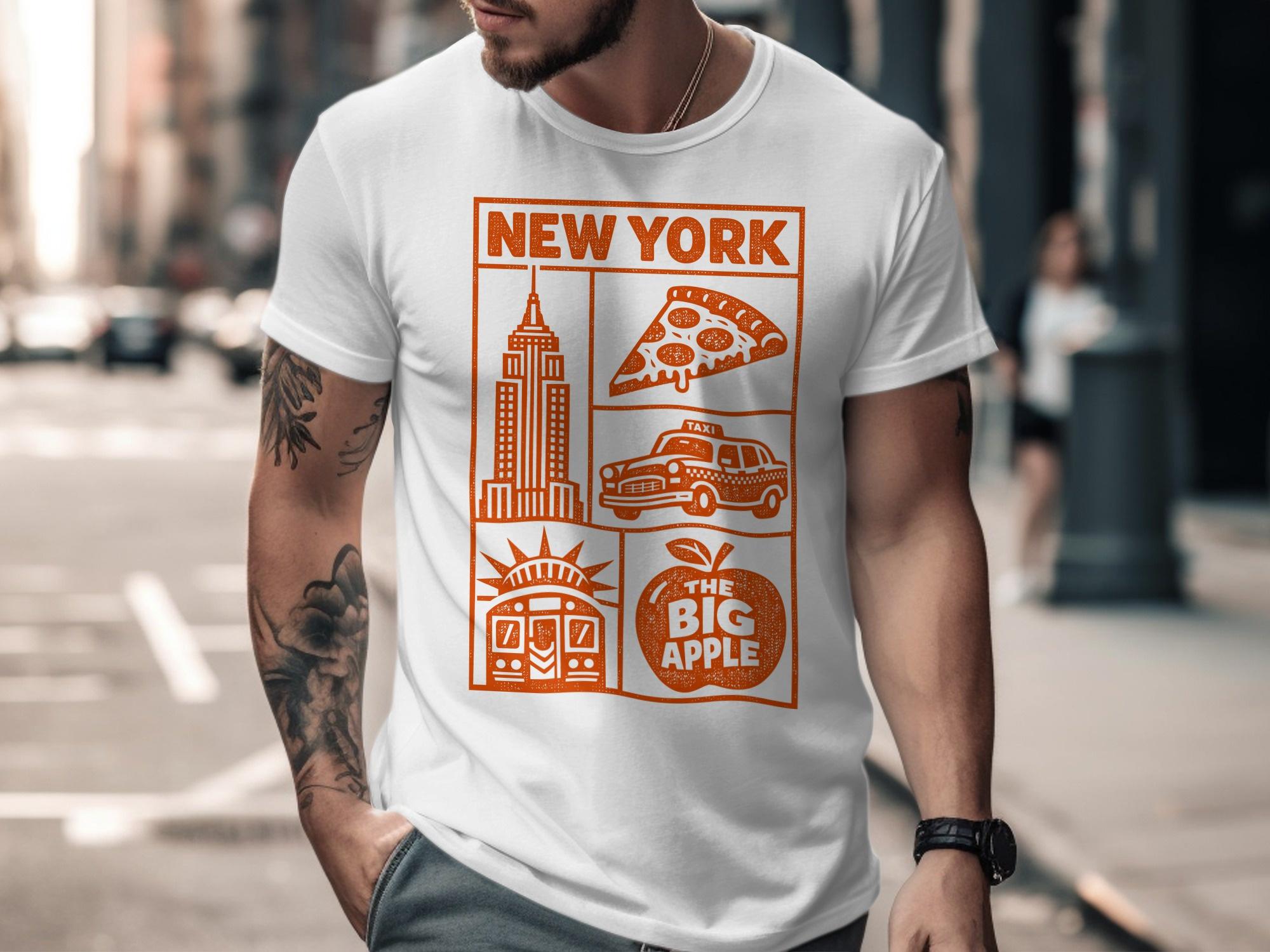 New York Landmarks SVG PNG Bundle | NYC Skyline Clipart Cricut Cut File ...