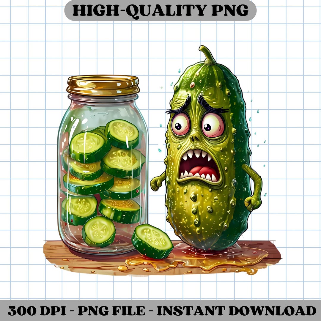 Pickle PNG Funny Pickle Lover Png Pickle Jar Png Canning Pickles ...
