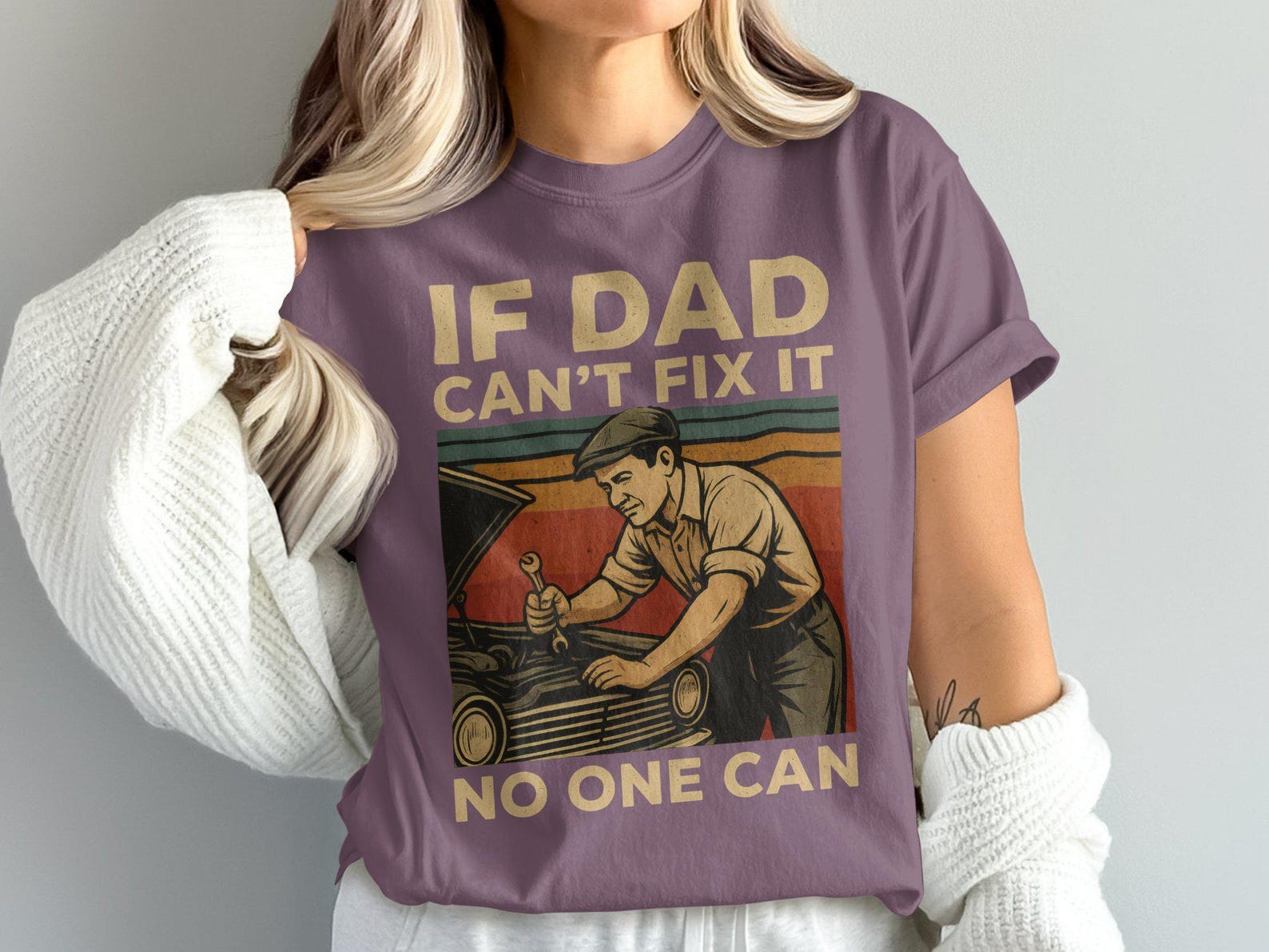 Dad Mechanic PNG: Retro Fix-it Design (instant Download) - Etsy