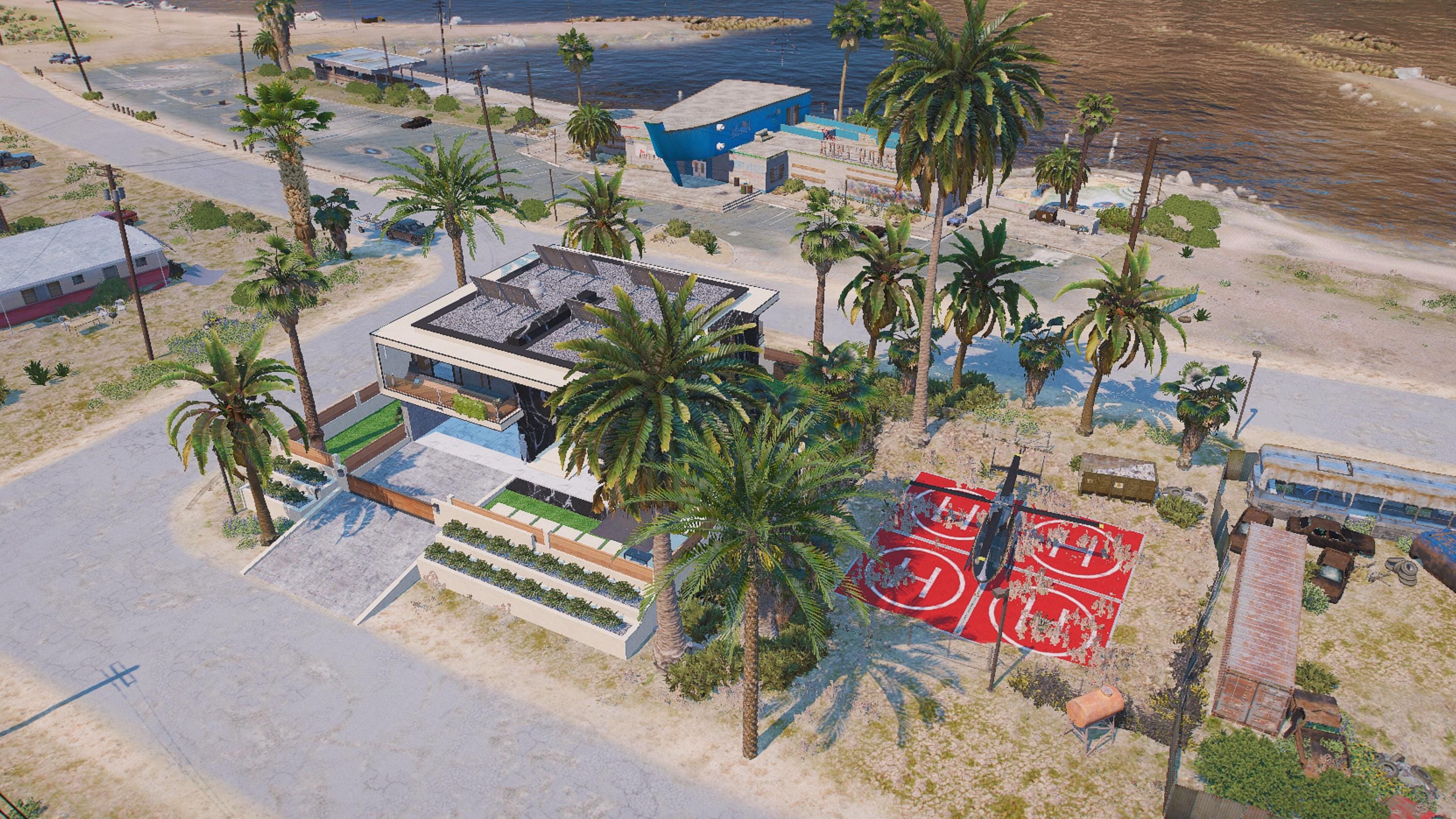 Fivem - Sandy - Villa - Helipad - High Quality - Desert Design - - Etsy