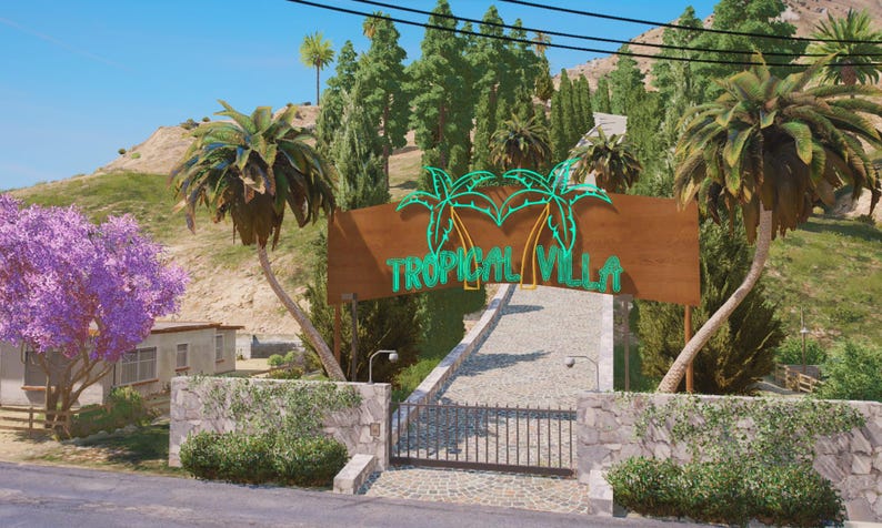 Fivem - Tropical - Villa - High Quality - 04 - Etsy