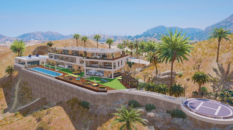 Fivem - Modern - Mansion - Sandy Shores - 09 - - Etsy