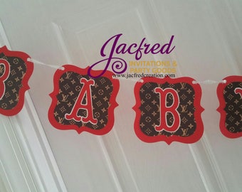 Louis vuitton banner | Etsy