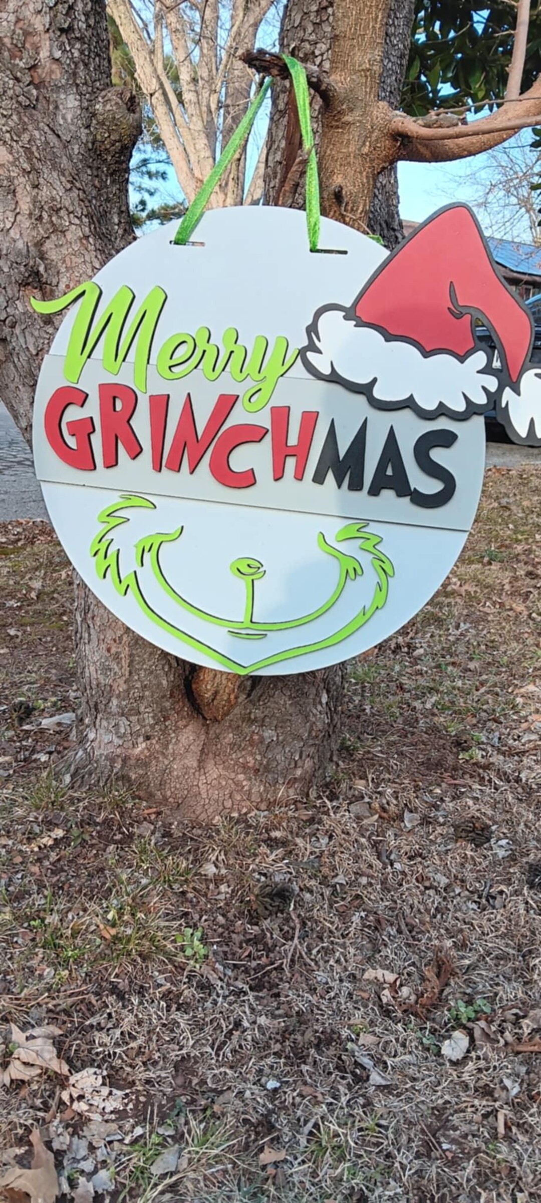 Grinch Door Hanger, Grinch, Door Hanger, Christmas Decor, Christmas ...